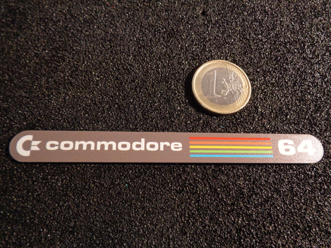Commodore C64 Case Label / Aufkleber / Sticker / Badge / Logo - Etsy