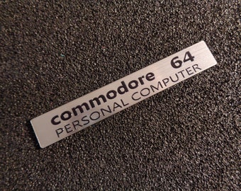 Commodore C64 Case Label / Aufkleber / Sticker / Badge / Logo | Etsy