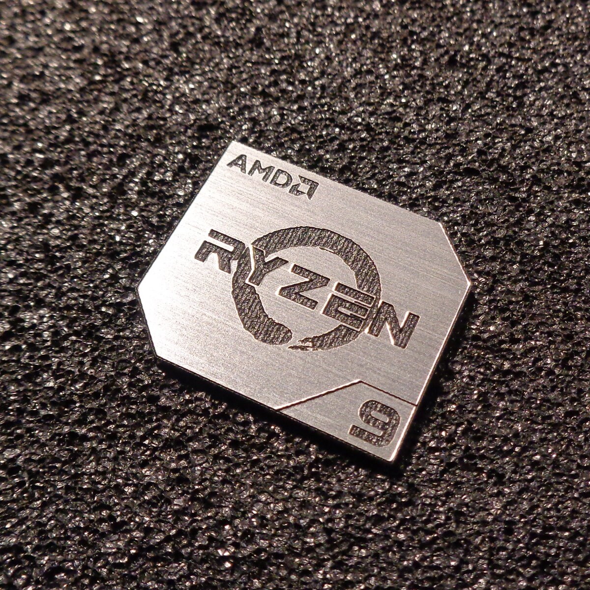 AMD RYZEN 9 Cpu PC Logo Label Decal Case Sticker Badge Silver - Etsy