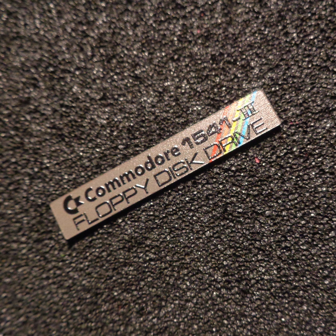 Commodore 1541 II Label / Aufkleber / Badge / Logo Color 44mm - Etsy