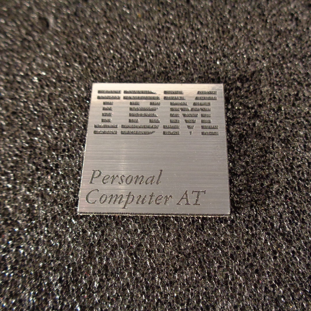 IBM PC AT Logo Label Decal Case Sticker Badge 538 - Etsy