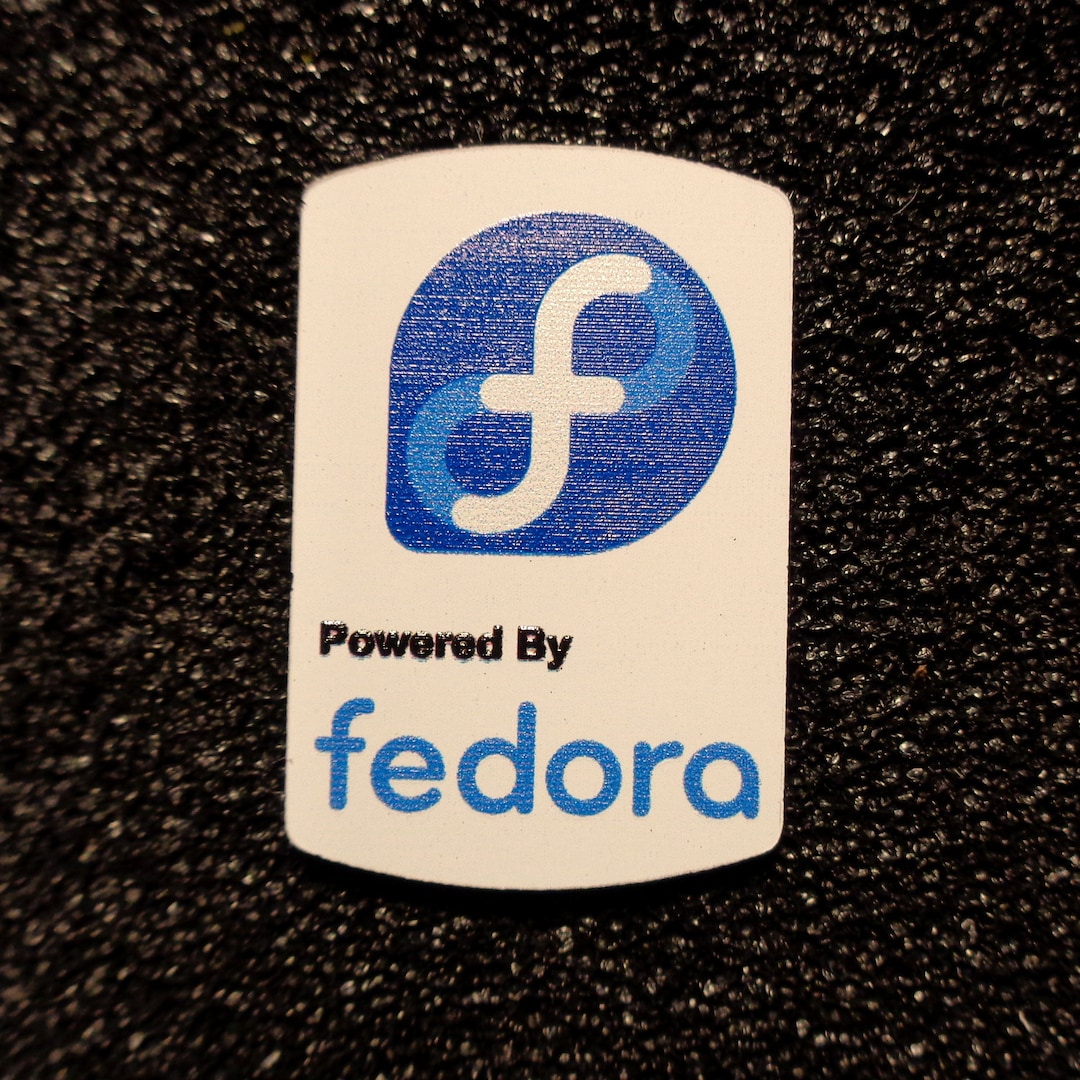 Fedora Linux Label / Aufkleber / Sticker / Badge / Logo 1,9cm X 2,8cm ...