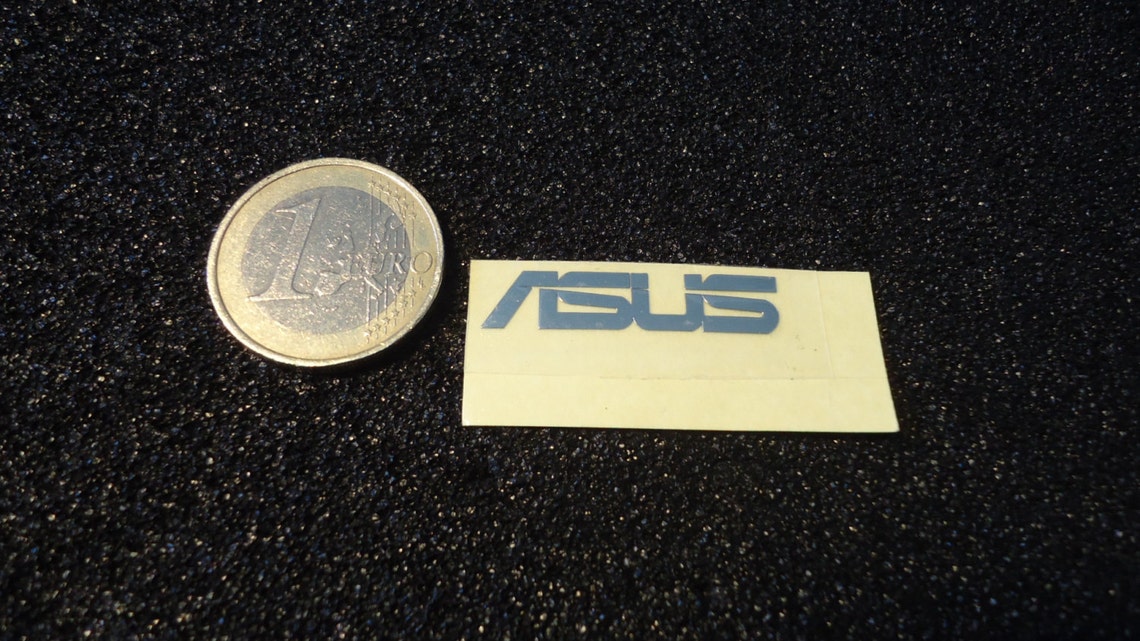 ASUS Label / Aufkleber / Sticker / Badge / Logo 30mm X 6mm - Etsy UK