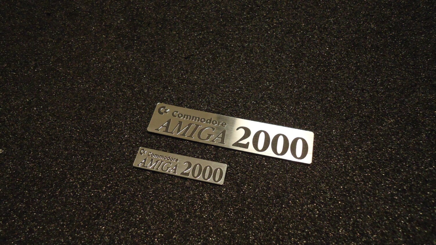 Amiga 2000 Label / Aufkleber / Sticker / Badge / Logo Silver | Etsy ...