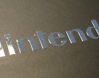 Nintendo Label / Aufkleber / Sticker / Badge / Logo 167 | Etsy