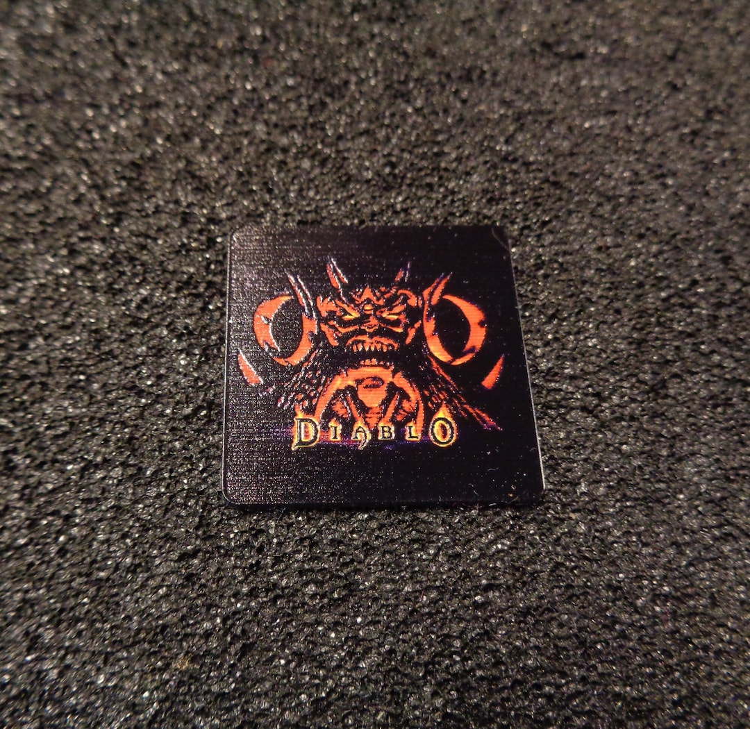 Diablo Logo Label Decal Case Sticker Badge 530b - Etsy