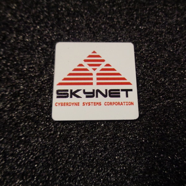 Skynet Logo Sticker - Etsy