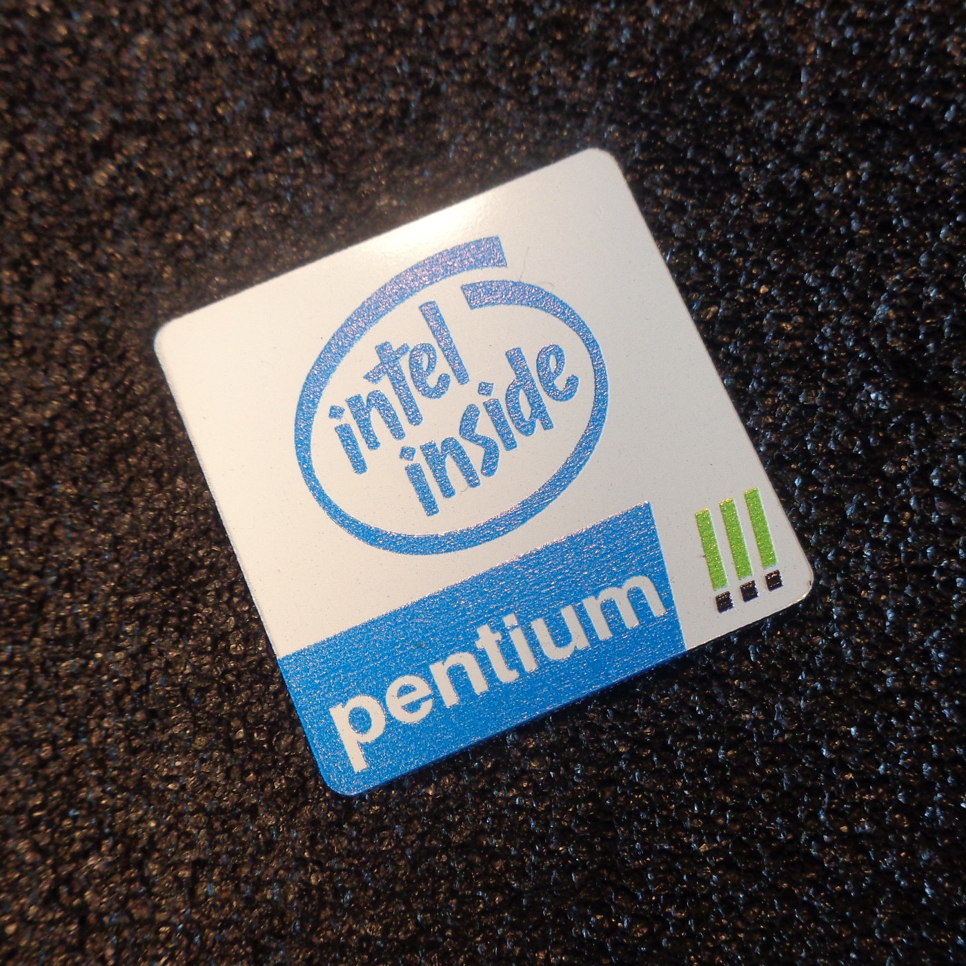 Intel Pentium III Retro PC Logo Label Decal Case Sticker Badge - Etsy