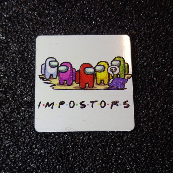 Among Us Impostor PC Case Logo Label Decal Sticker Badge | Etsy