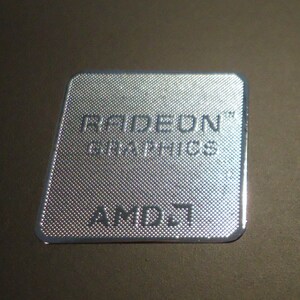 Radeon Graphics AMD ATI Label / Aufkleber / Sticker / Badge / Logo 172 ...