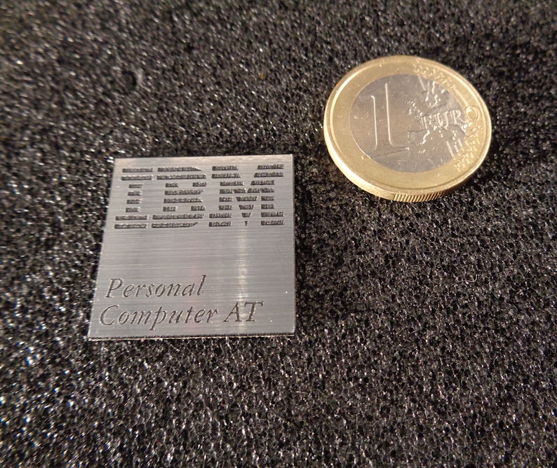 IBM PC AT Logo Label Decal Case Sticker Badge 530 - Etsy