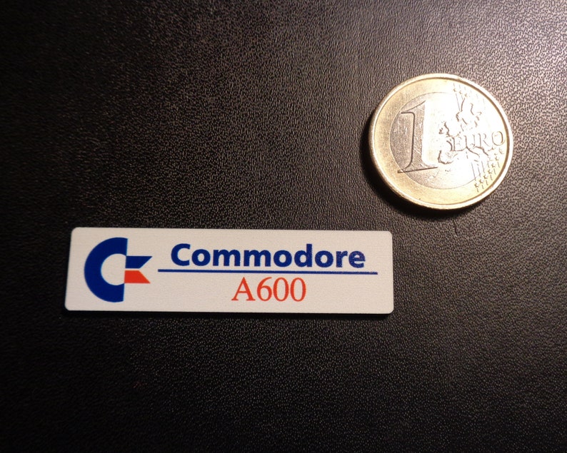 Commodore Amiga 600 Color Label / Logo / Sticker / Badge 49 X - Etsy