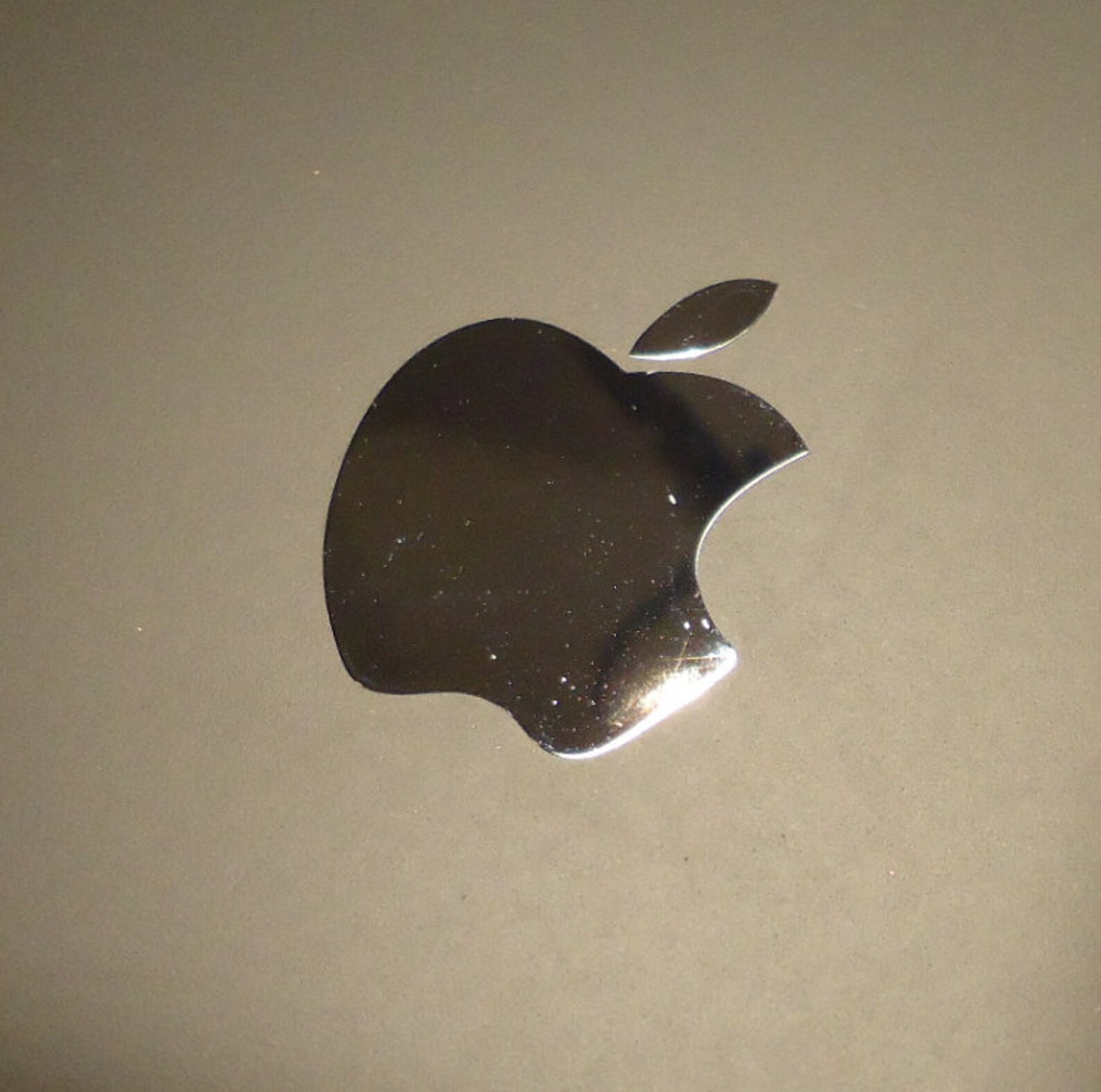 Apple Label / Aufkleber / Sticker / Badge / Logo Metal/chrome - Etsy