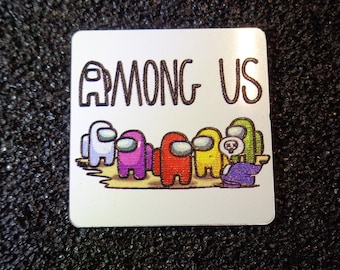 Among Us Impostor PC Case Logo Label Decal Sticker Badge | Etsy
