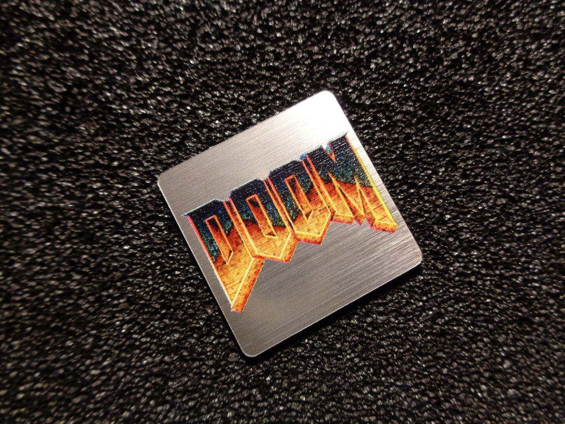 Doom Retro PC Case Logo Label Decal Sticker Badge 478 | Etsy