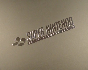 Super Nintendo SNES Label / Aufkleber / Sticker / Badge / Logo | Etsy