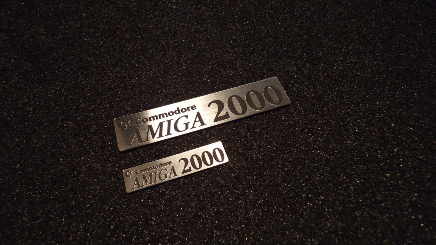 Amiga 2000 Label / Aufkleber / Sticker / Badge / Logo Silver | Etsy ...