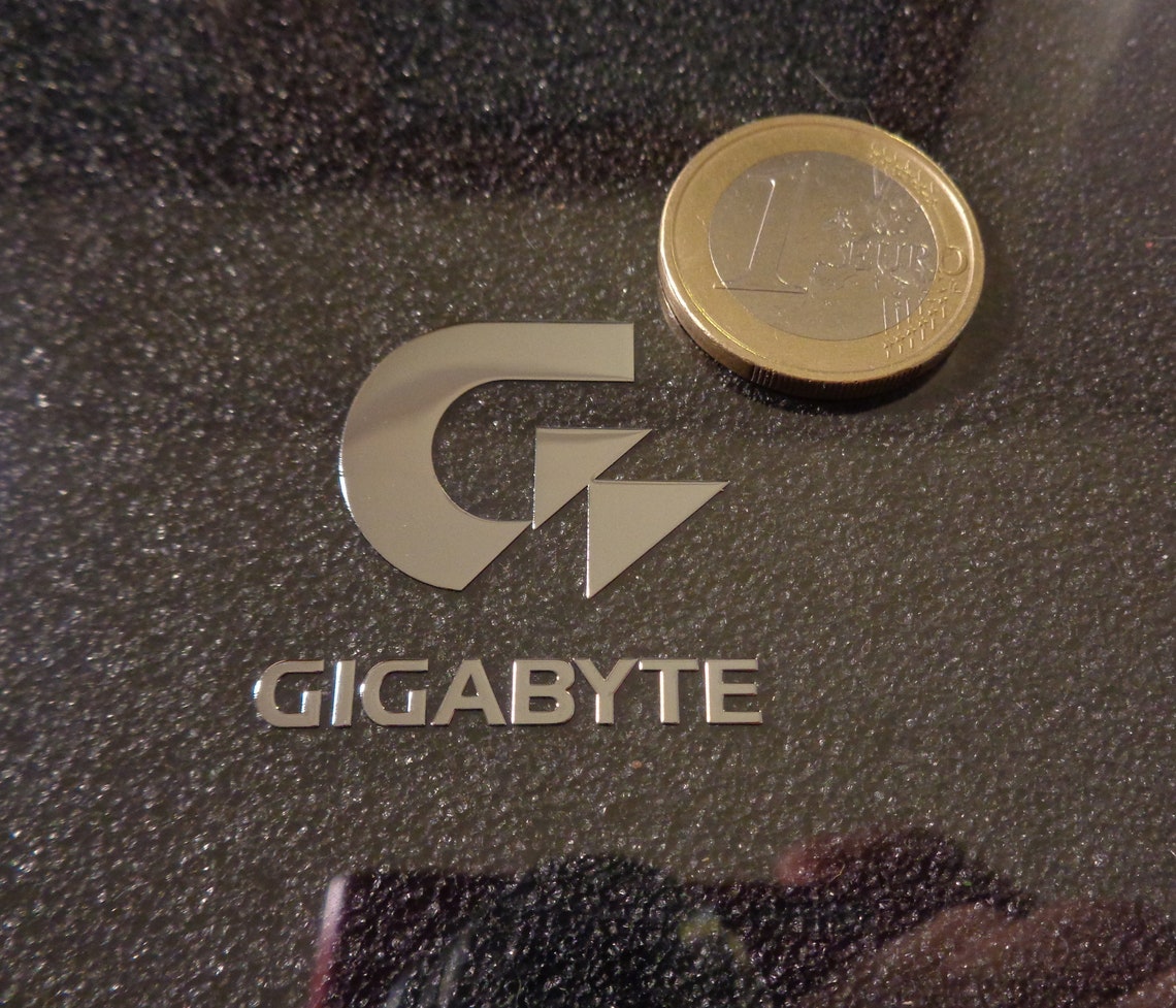 Gigabyte Gaming Label / Aufkleber / Sticker / Logo 30 X 29mm | Etsy