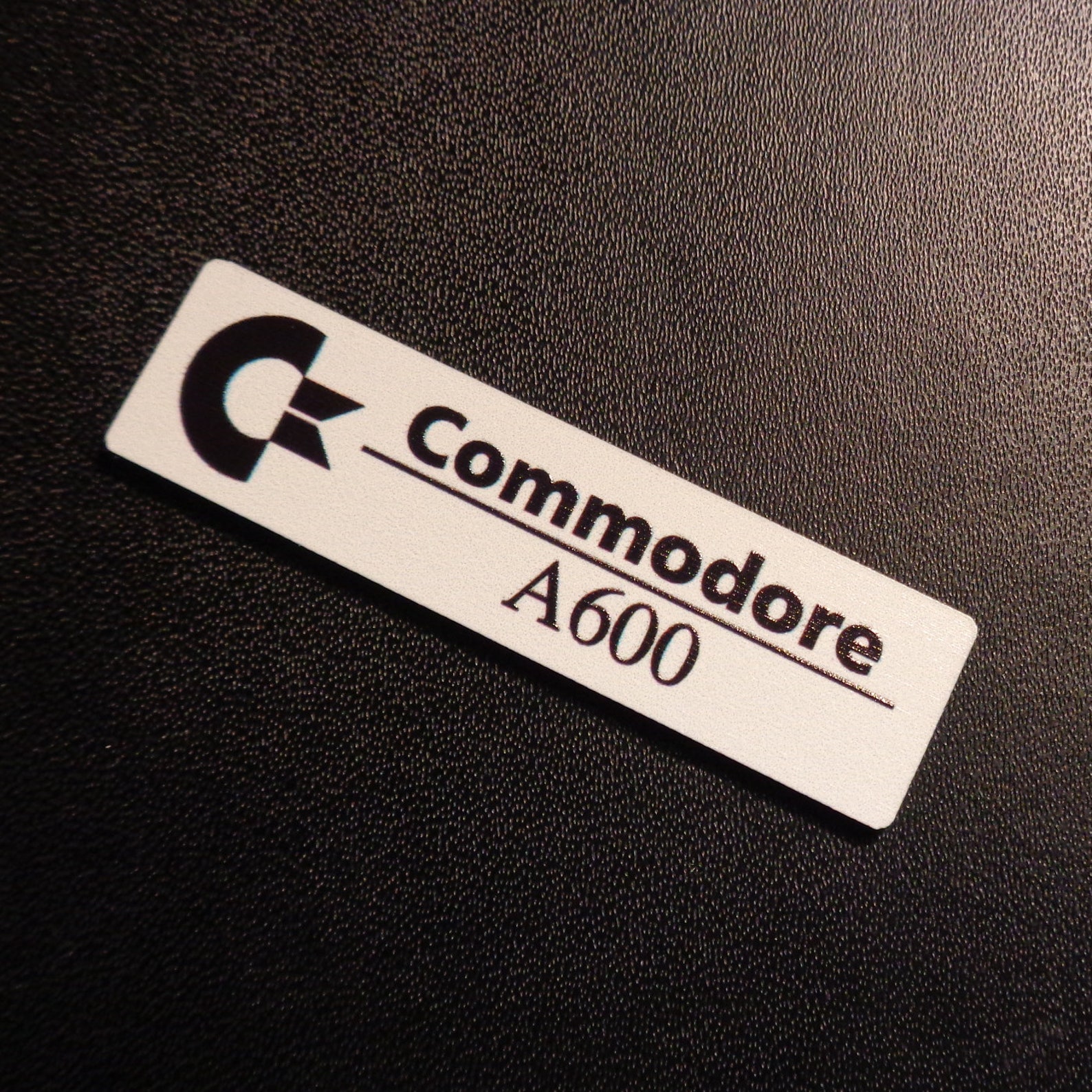 Commodore Amiga 600 Black and White Label / Logo / Sticker / - Etsy