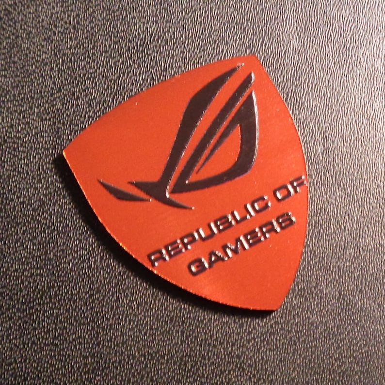Asus Republic of Gamers ROG Label / Aufkleber / Sticker / Logo - Etsy