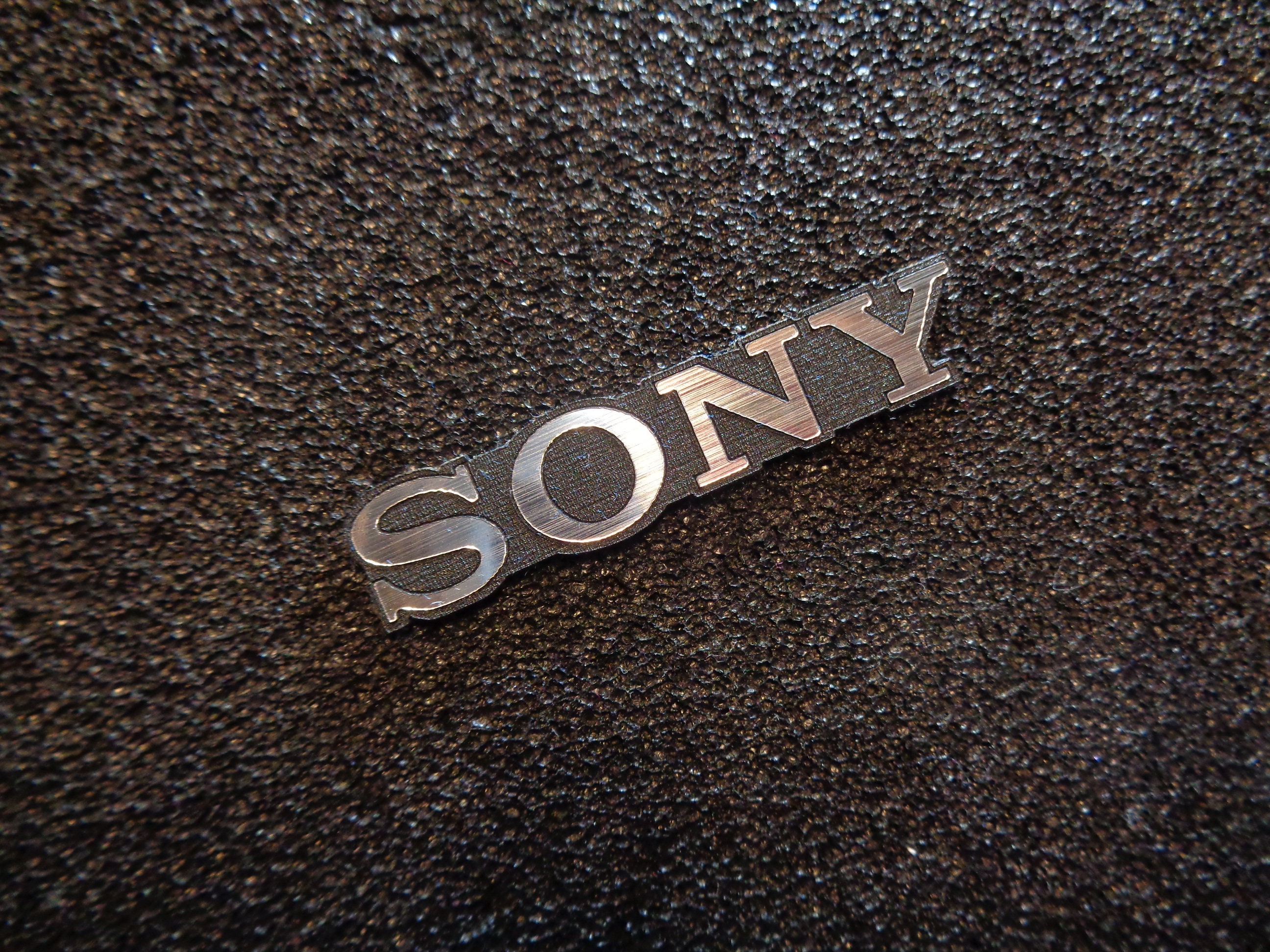 Sony Logo Emblem Badge Adhesive 45 X 10 Mm 061f - Etsy