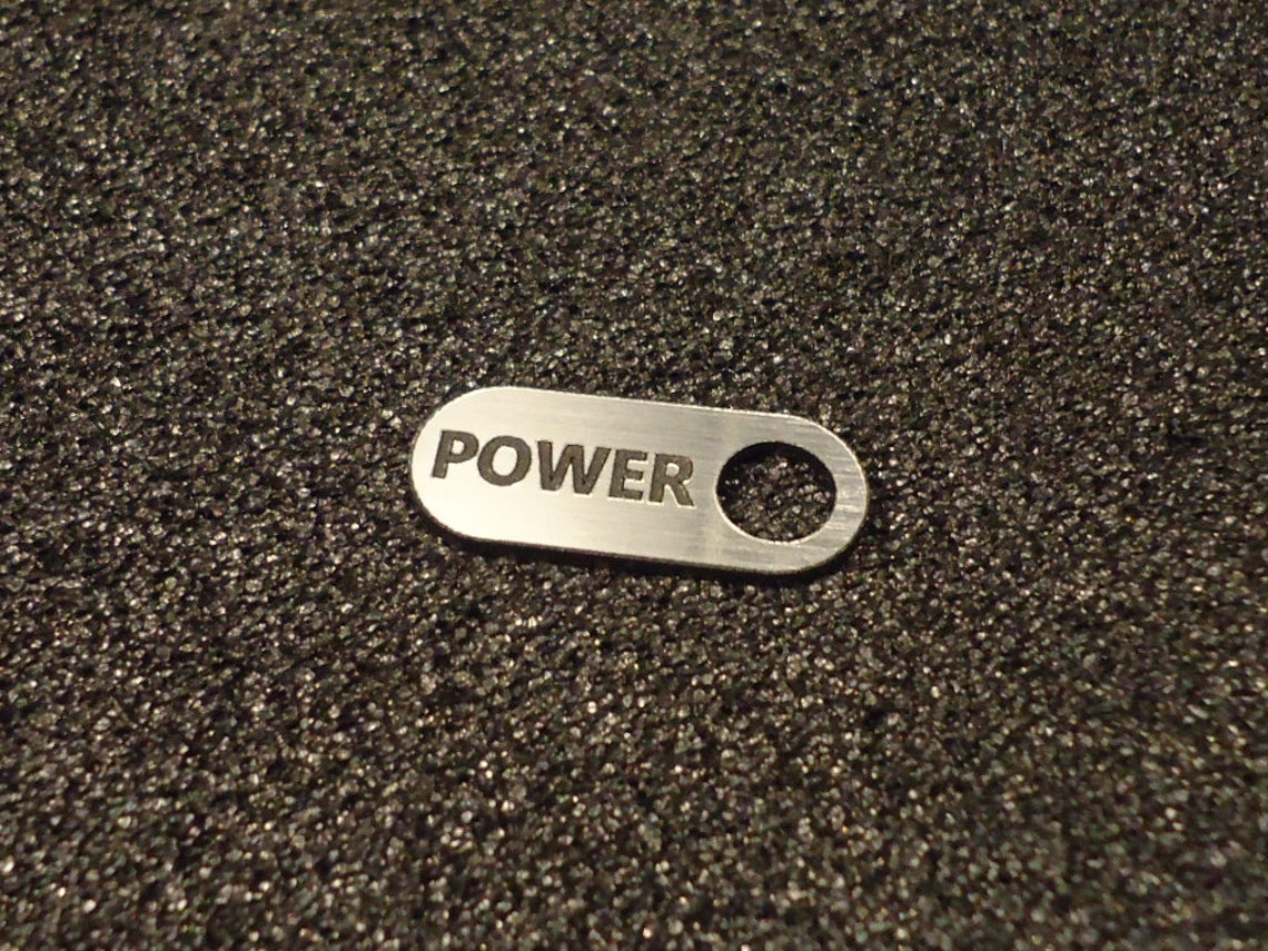 Commodore 64 POWER Sticker / Aufkleber / Badge / Logo Silver - Etsy