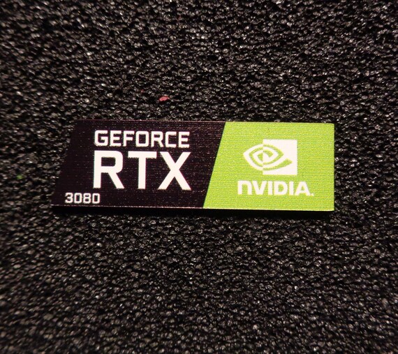 Gráficos nVidia GeForce RTX 3080 Etiqueta / Aufkleber / | Etsy España