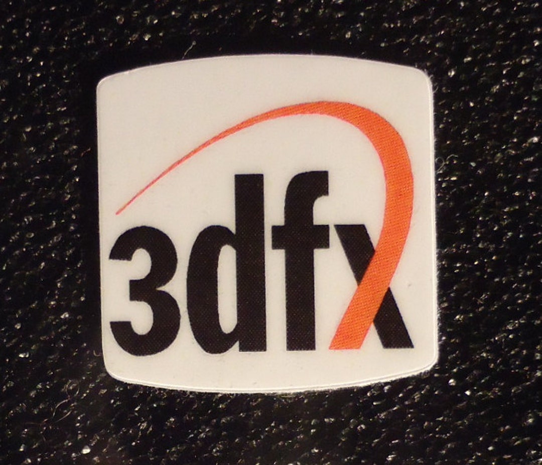 3dfx Voodoo Label / Aufkleber / Sticker / Badge / Logo 2cm X 2cm 301 ...