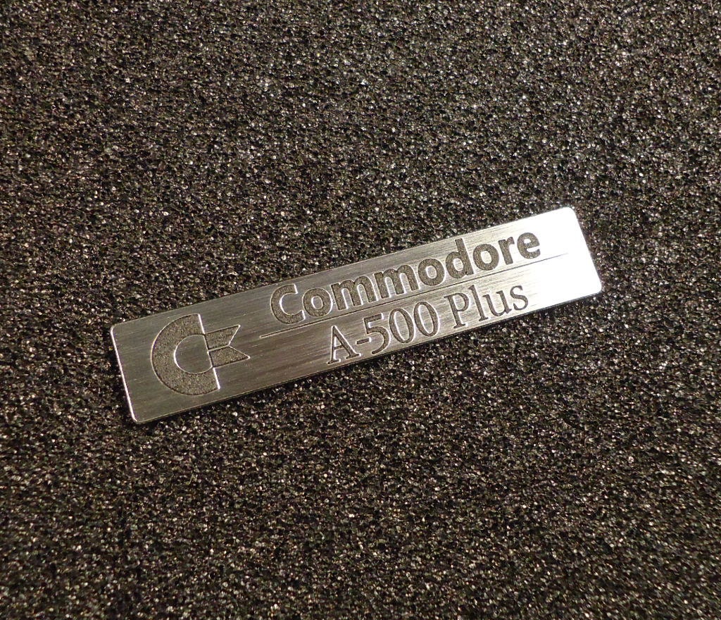 Commodore Amiga 500 Plus Label / Logo / Sticker / Badge 68 X - Etsy UK