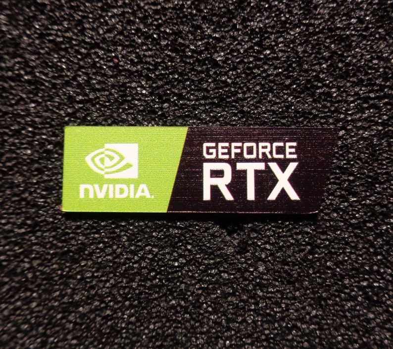 Graphics Nvidia Geforce RTX Label / Aufkleber / Sticker / Logo - Etsy