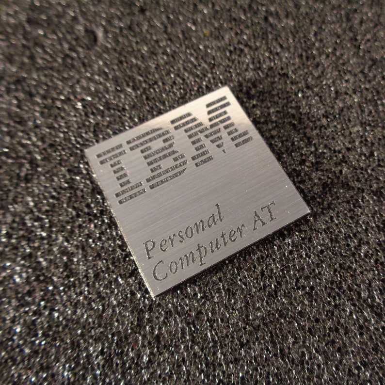 IBM PC AT Logo Label Decal Case Sticker Badge 530 - Etsy