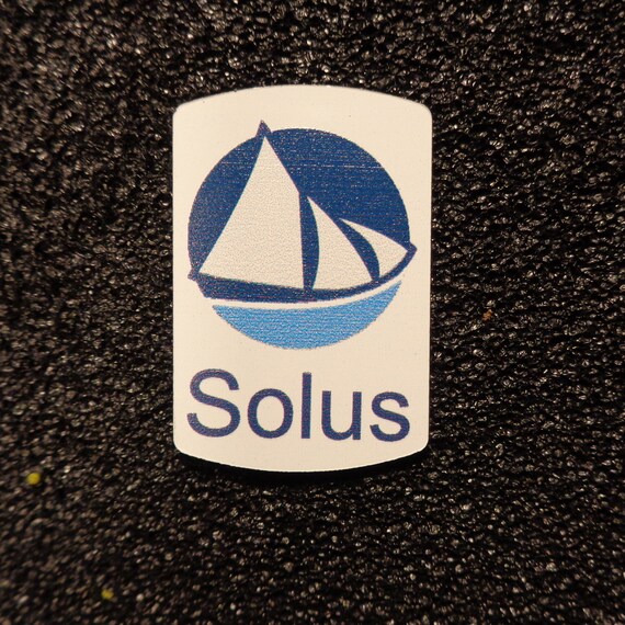 Solus Linux Label / Aufkleber / Sticker / Badge / Logo 19cm X | Etsy