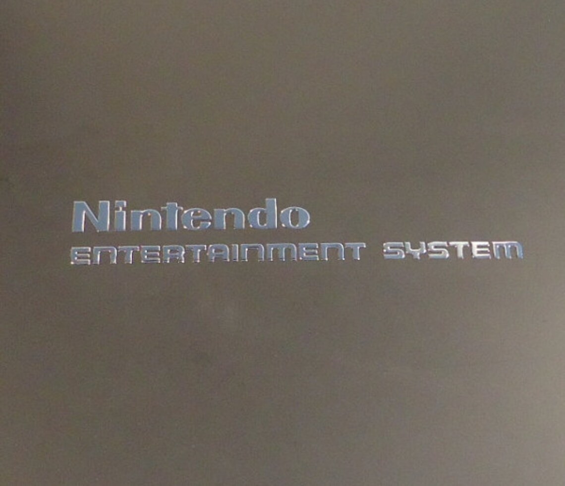 Nintendo NES Label / Aufkleber / Sticker / Badge / Logo 74 X - Etsy