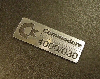 Commodore Amiga 4000/060 Label / Logo / Sticker / Badge 42 X | Etsy
