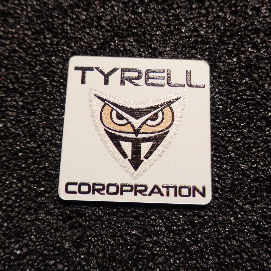 Tyrell Corporation Logo Label Decal Case Sticker Badge 468b - Etsy