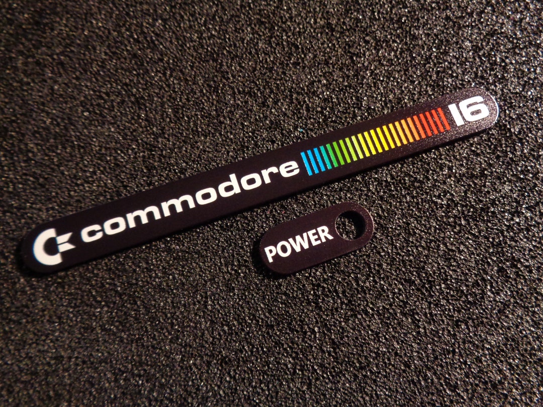 Commodore C16 Label / Aufkleber / Sticker / Badge / Logo 11cm - Etsy
