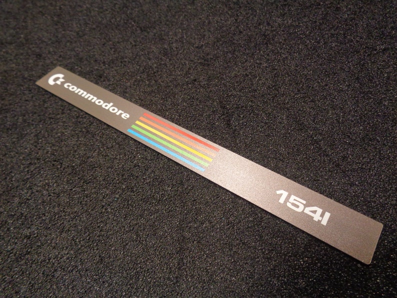 Commodore 1541 Label / Aufkleber / Badge / Logo Silver 185mm X | Etsy