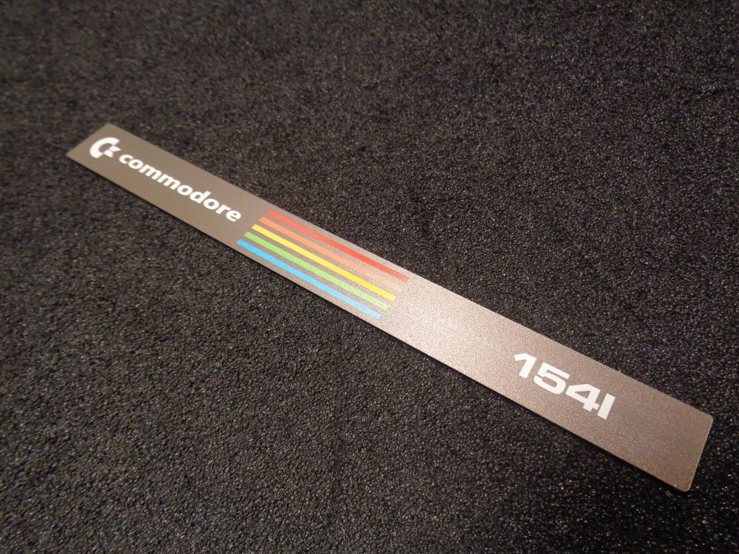 Commodore 1541 Label / Aufkleber / Badge / Logo Silver 185mm X - Etsy