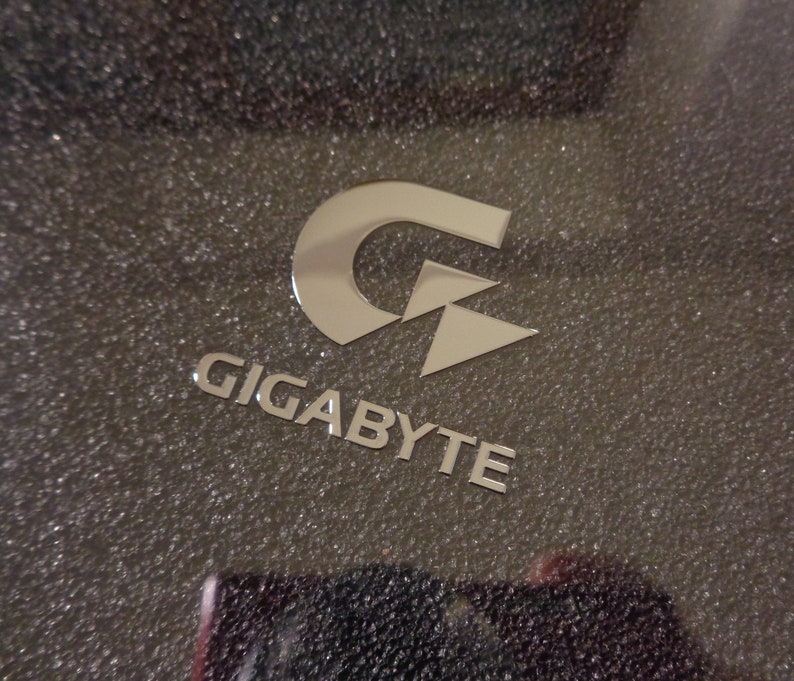 Gigabyte Gaming Label / Aufkleber / Sticker / Logo 30 X 29mm | Etsy