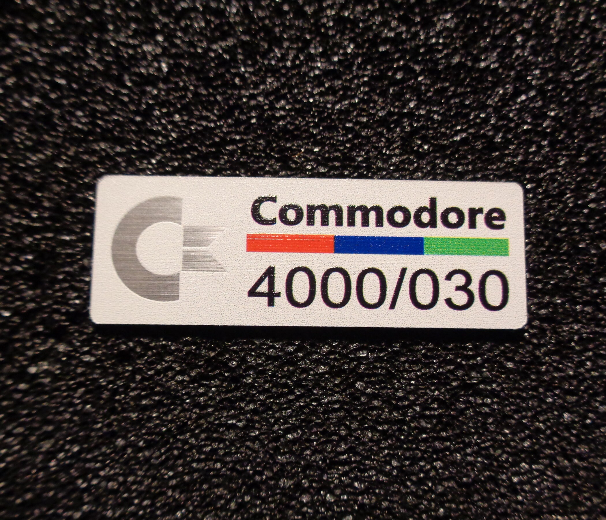 Commodore Amiga 4000/030 Color Label / Logo / Sticker / Badge - Etsy