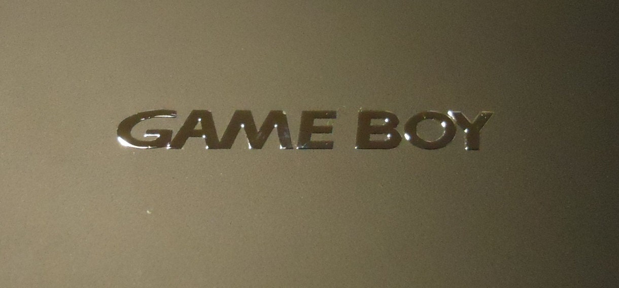 Gameboy Label / Aufkleber / Sticker / Badge / Logo 162 | Etsy