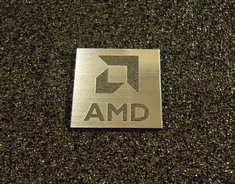 AMD Label / Logo / Sticker / Badge 25 X 25 Mm 421 - Etsy