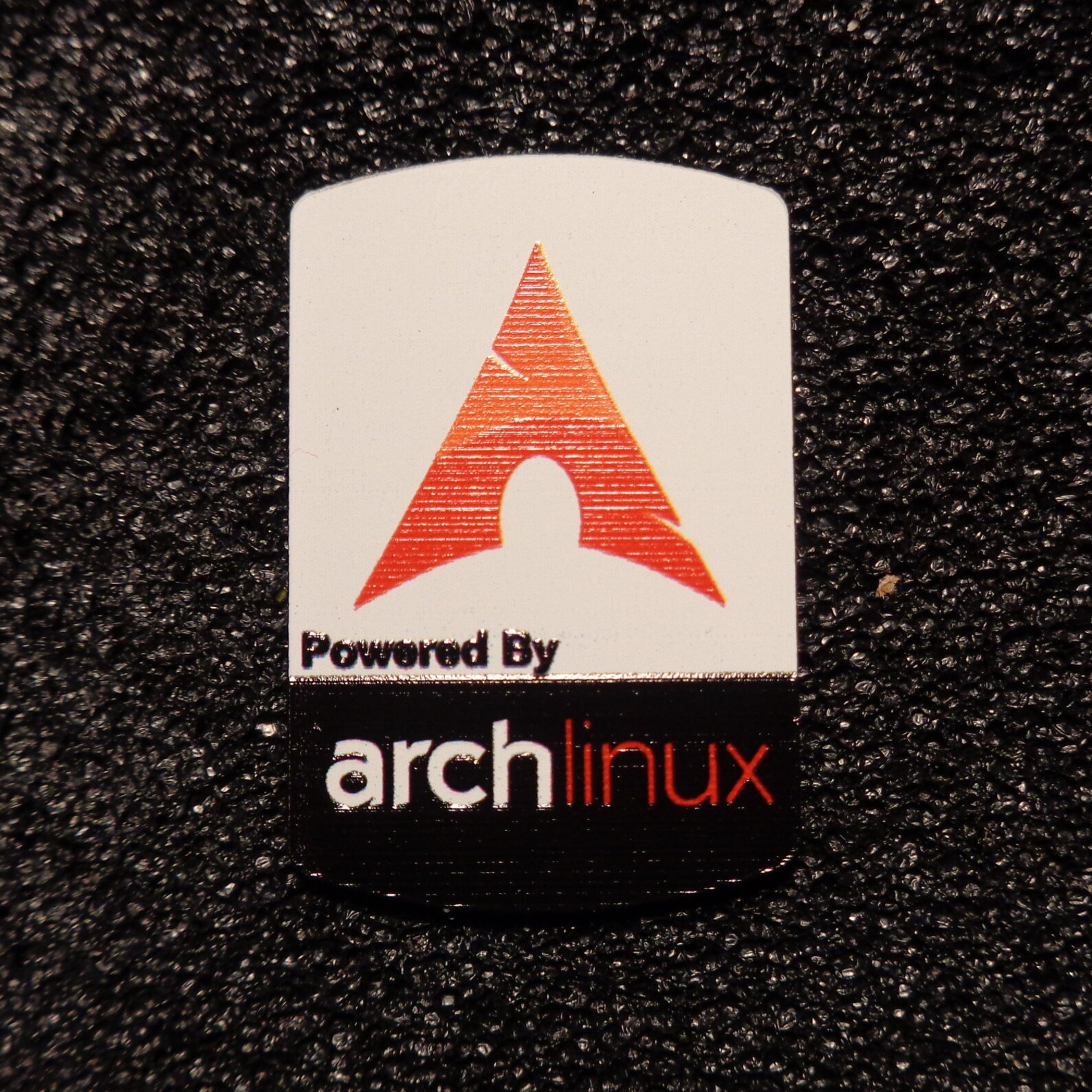 Arch Linux Red Label / Aufkleber / Sticker / Badge / Logo - Etsy
