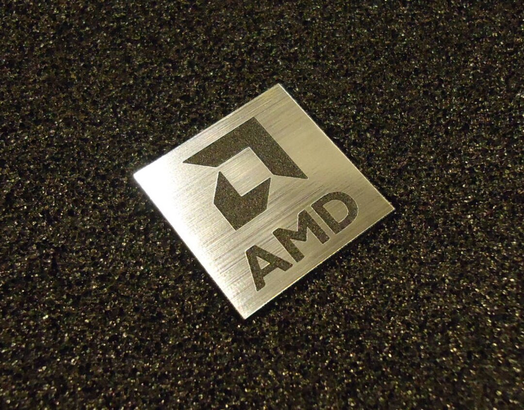 AMD Label / Logo / Sticker / Badge 25 X 25 Mm 421 - Etsy