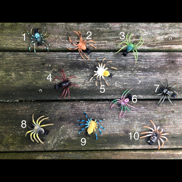 Spider Hair Clip - Etsy