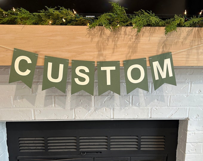 Personalized Classroom Banner - Teacher Banner - Classroom Banner ...