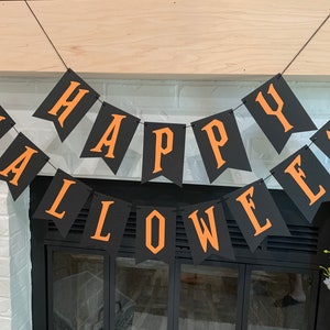 Happy Halloween Banner | Happy Halloween | Halloween Decorations ...