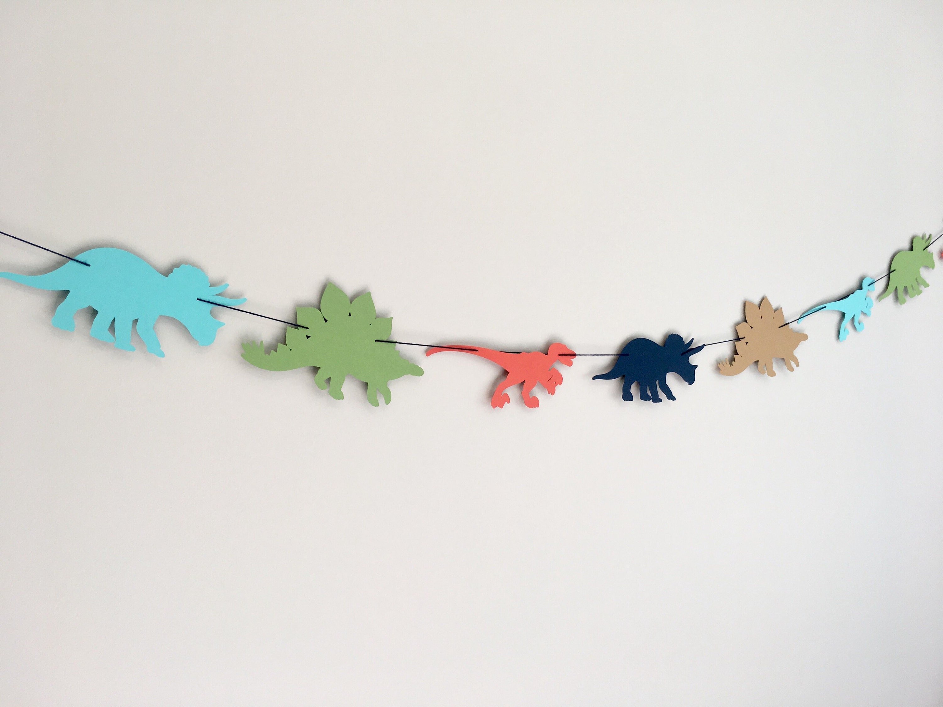 Dinosaur Banner in Custom Colors Dino Party Dinosaur Party - Etsy