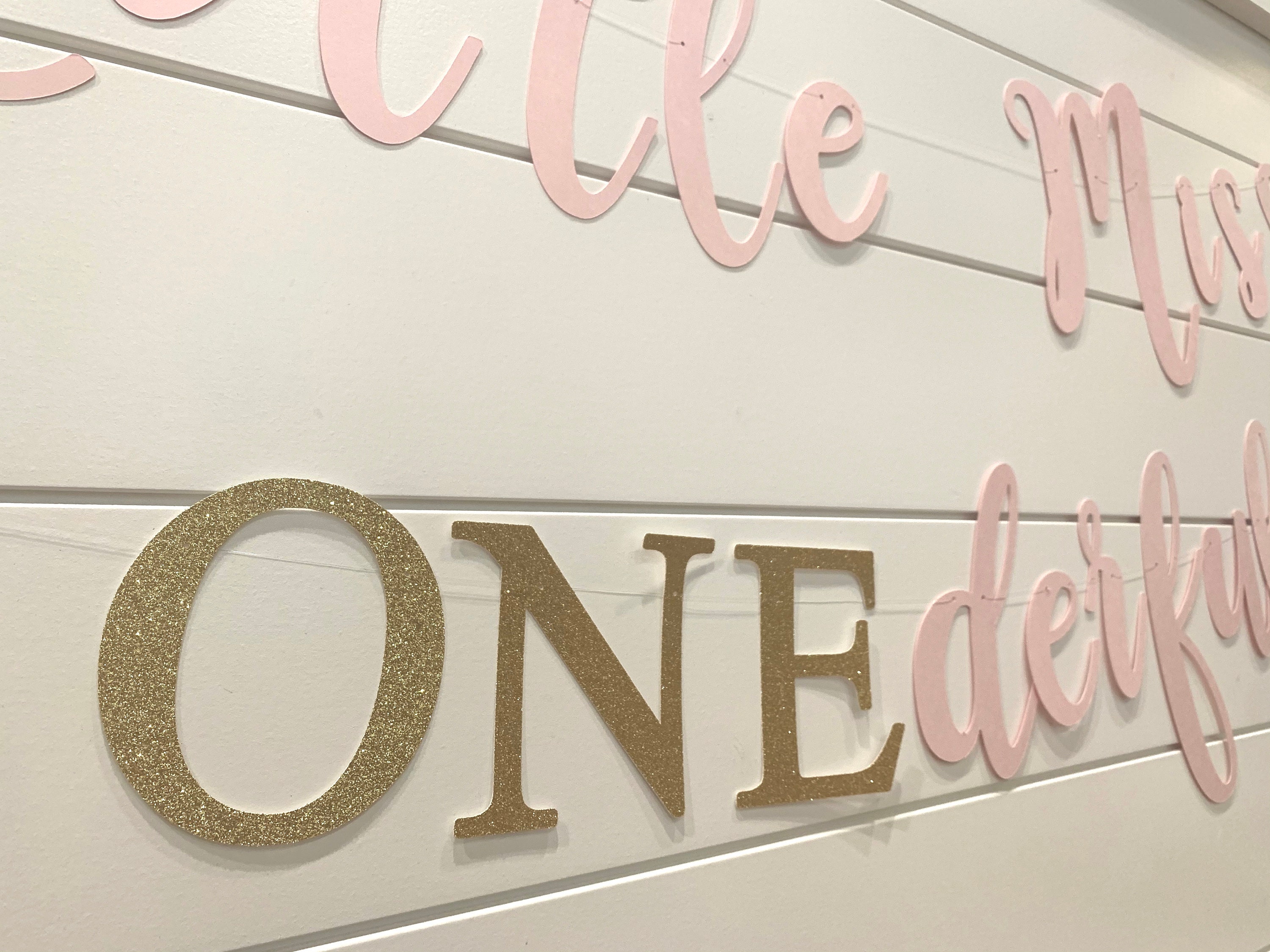 Little Miss Onederful Banner Little Miss Onederful Banner | Etsy