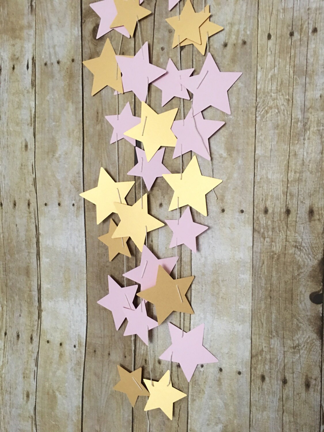 Star Banner Made in Custom Colors Star Garland First | Etsy